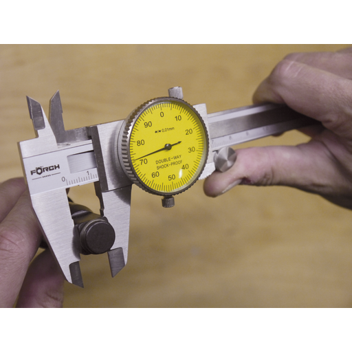 vernier caliper clock